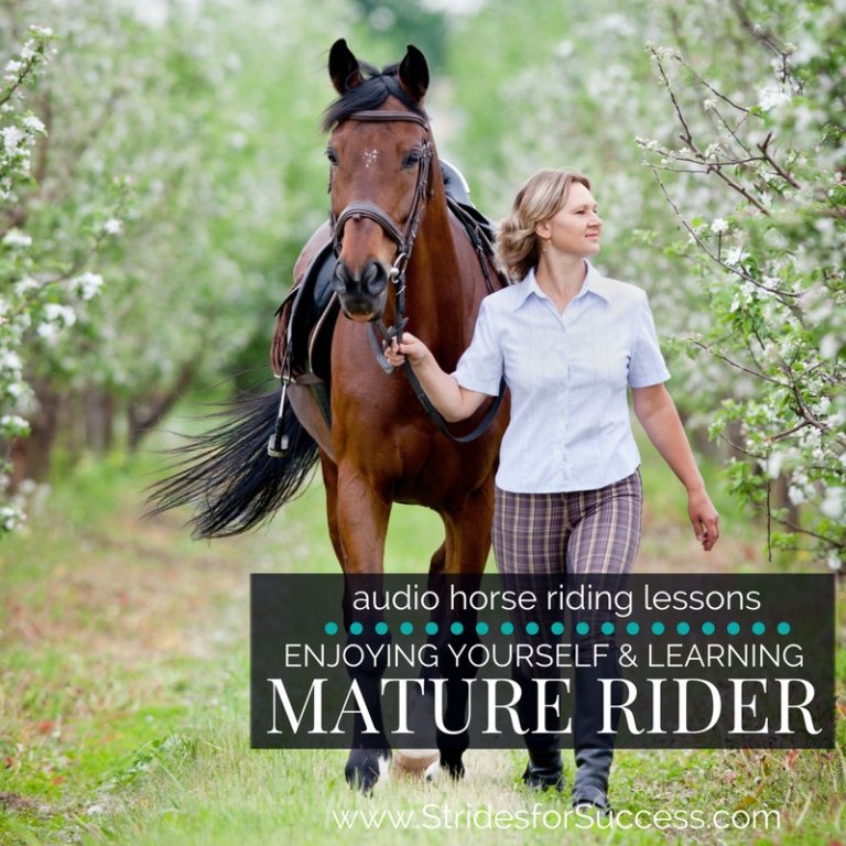 Enjoying Yourself and Learning as a Mature Rider - Strides for Success