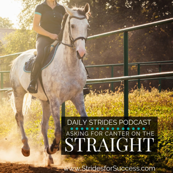 Asking for the Correct Canter Lead when on the Straight